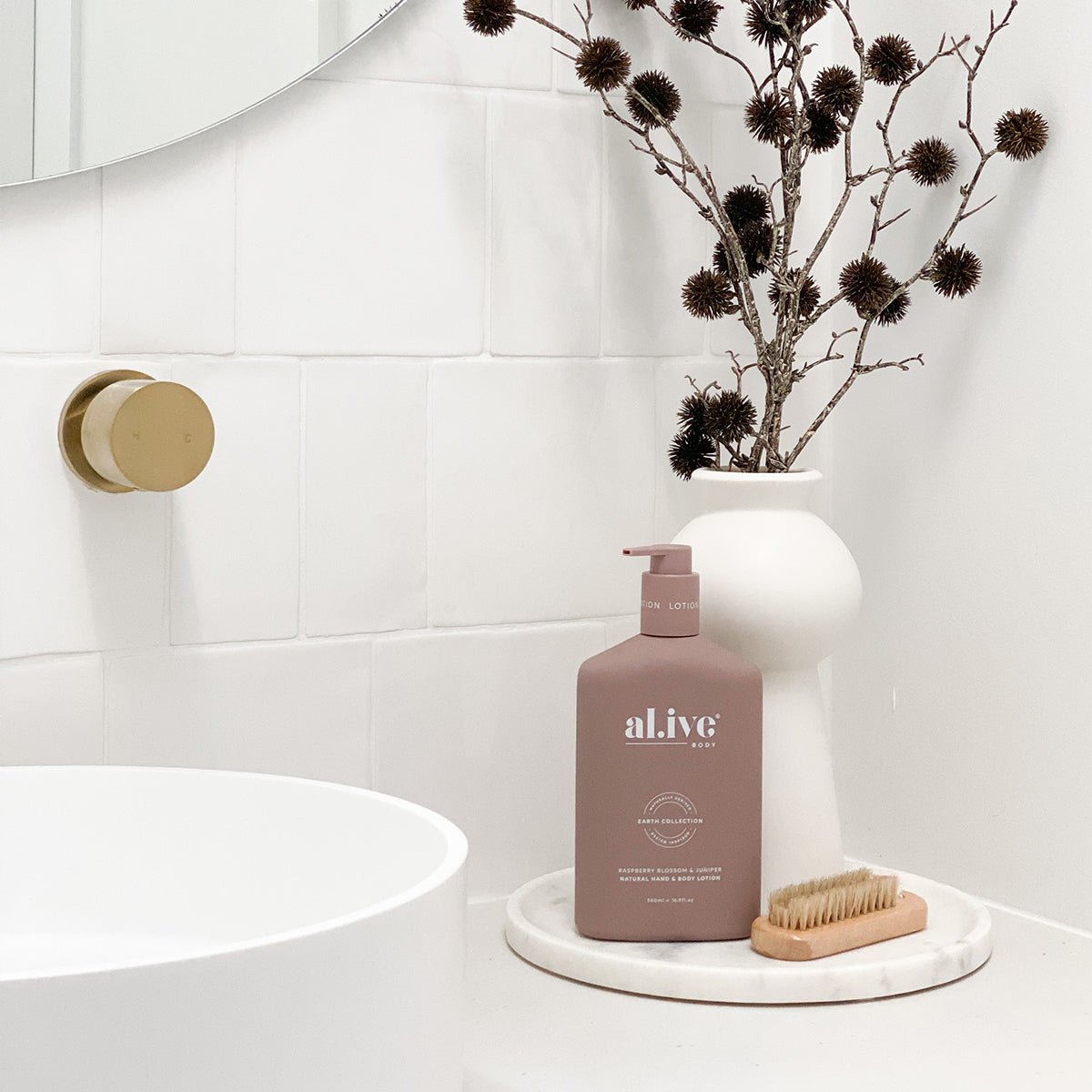 Al.ive Raspberry Blossom & Juniper Hand & Body Lotion