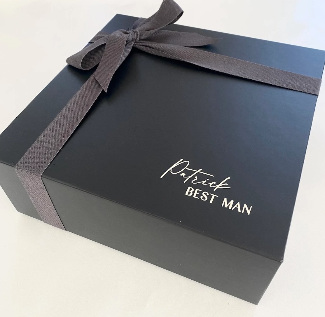 Groomsman Personalised Gift Box Empty DIY | Bridesmaid Boxes