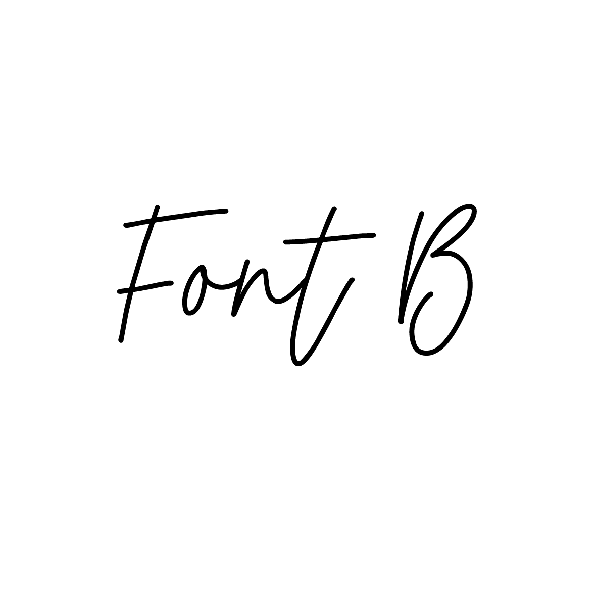 Font B | Bridesmaid Boxes