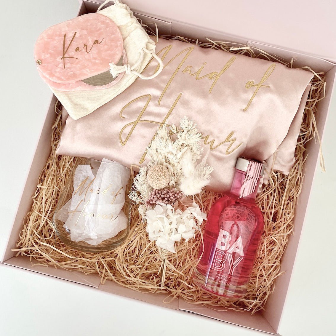 Cocktail Personalised Bridesmaid Hamper Box | Bridesmaid Gift Hampers